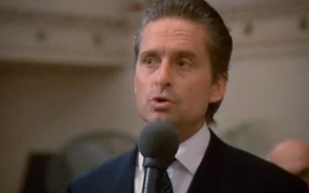 Greed Is Good - Wall Street Movie Quote | Quotes And Meanings